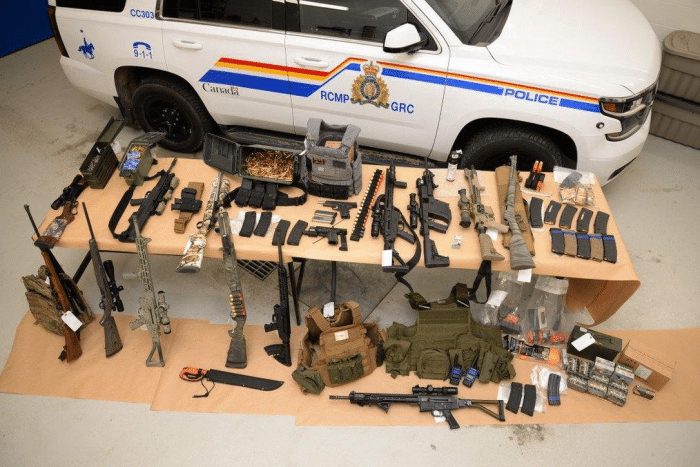 RCMP charge four men with plotting to murder officers in connection ...