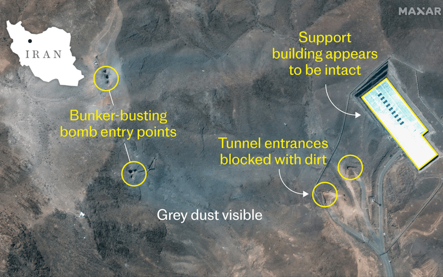 Inside Operation Midnight Hammer: US dropped 14 bunker-buster bombs on ...