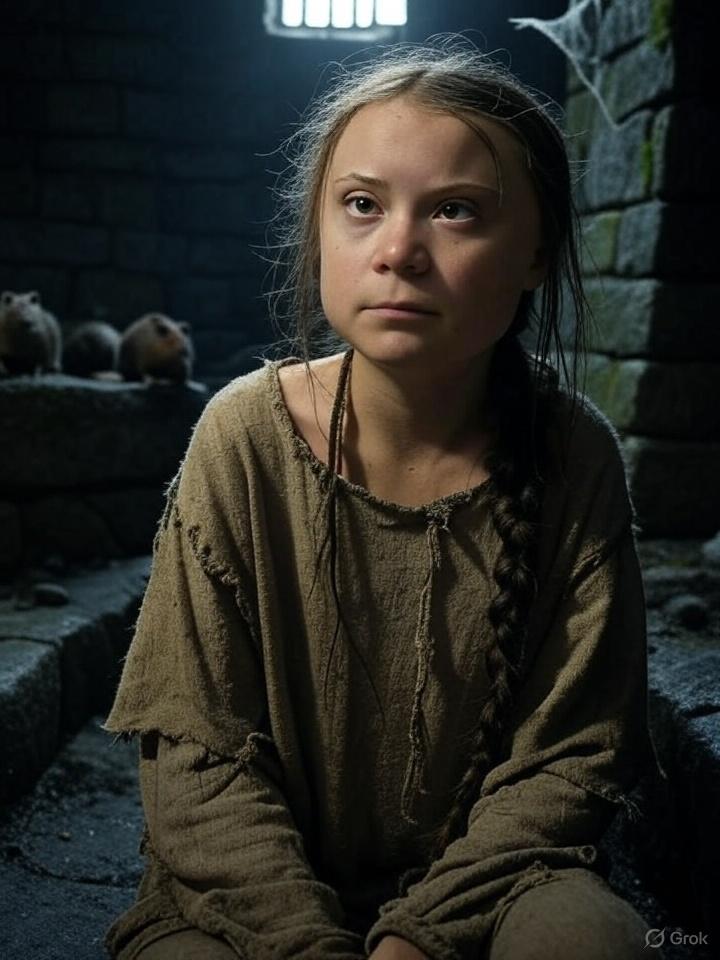 Oh The Humanity! Celebrity activist Greta Thunberg gets sore bum ...