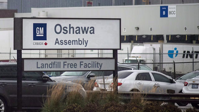 GM Canada layoffs hit Oshawa plant, putting up to 1,200 autoworkers out ...