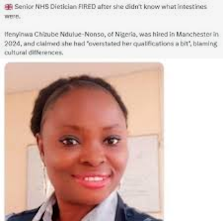 Dietician who bluffed her way into senior NHS job is struck off after ...
